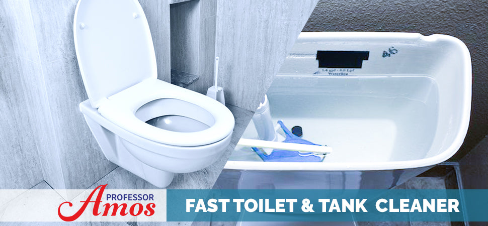 Professor Amos FAST Toilet & Tank Concentrate Cleaner - Deep Clean, Fl