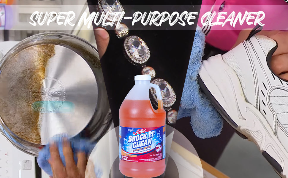 Shock It Clean ™ Double Strength Kit Makes Up To 32 Bottles | All ...