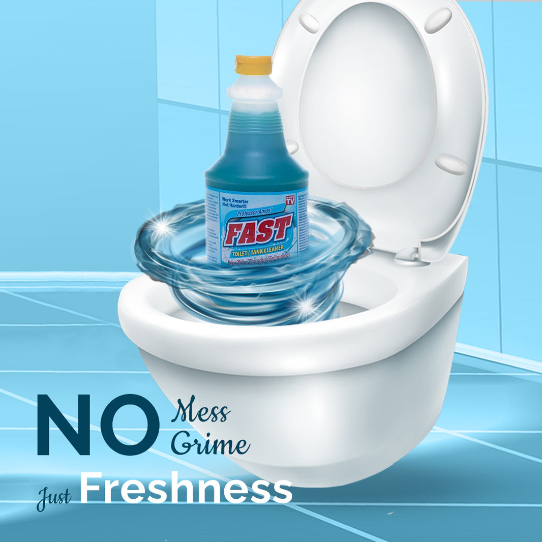 Professor Amos FAST Toilet & Tank Concentrate Cleaner - Deep Clean, Fl