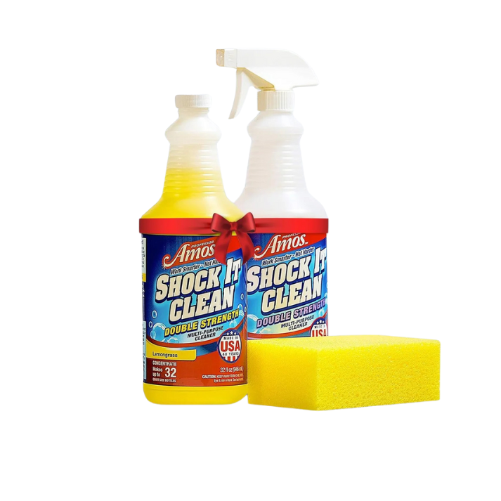 Shock It Clean ™ Double Strength Kit Makes Up To 32 Bottles | All ...